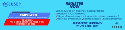Eusem - EMPOWER - ADVANCED PAEDIATRIC EMERGENCY MEDICINE COURSE
